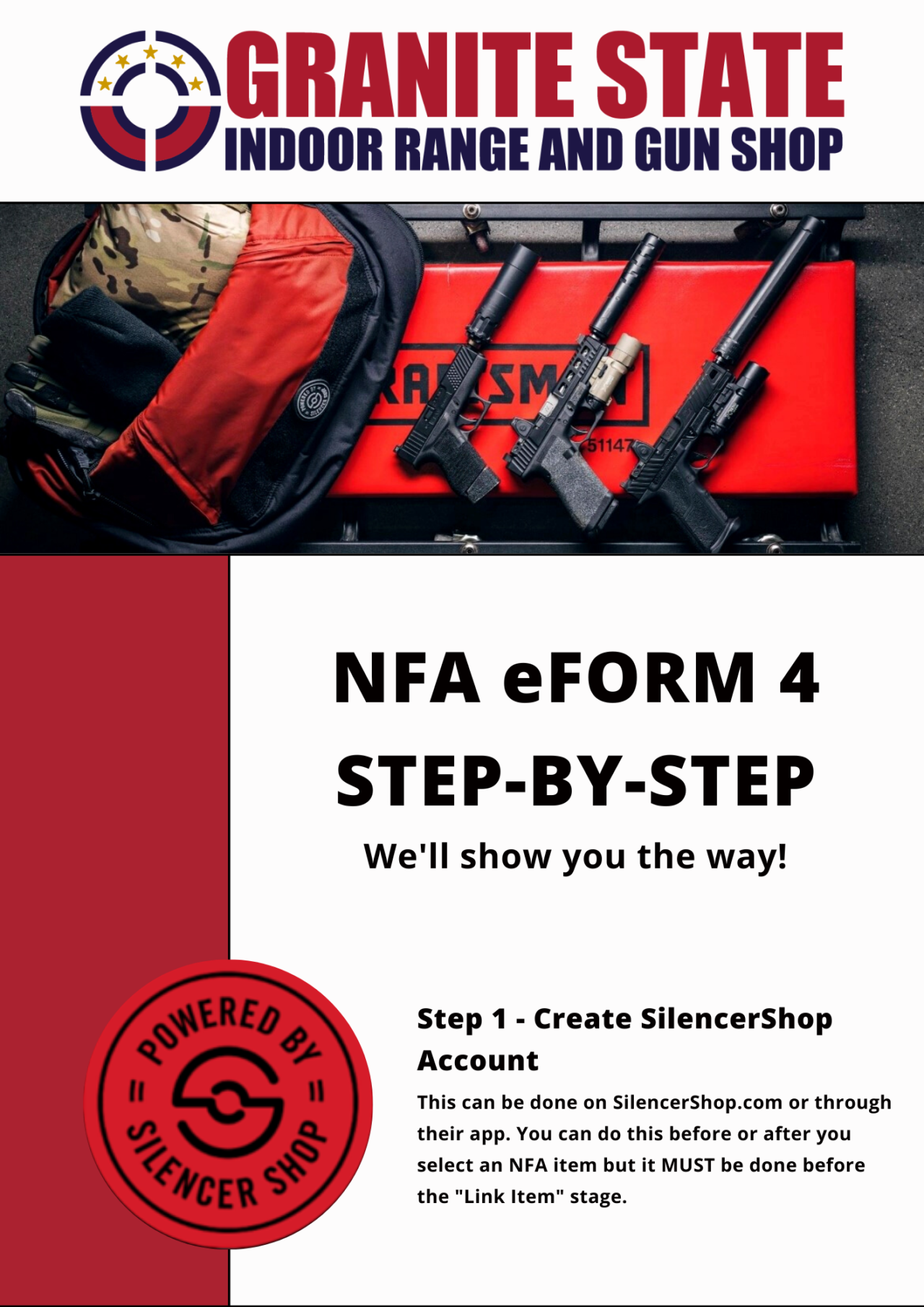 NFA eForm 4 Step-By-Step - Granite State Indoor Range
